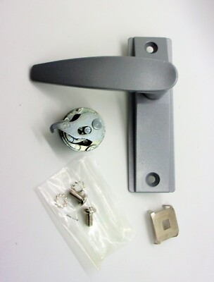 Global Door Controls TH1100-LH2-AL Aluminum Store Front Lever Handle ...