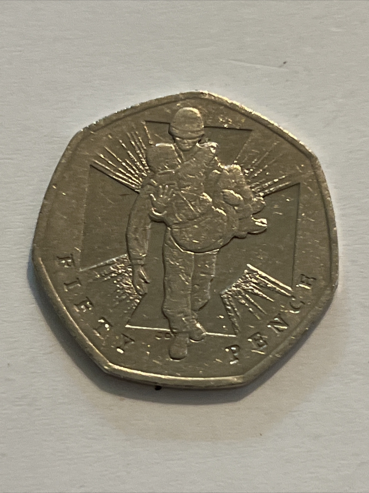 2006 Victoria Cross Heroic Acts 50p Coin - Collectable Fifty Pence Coin ...