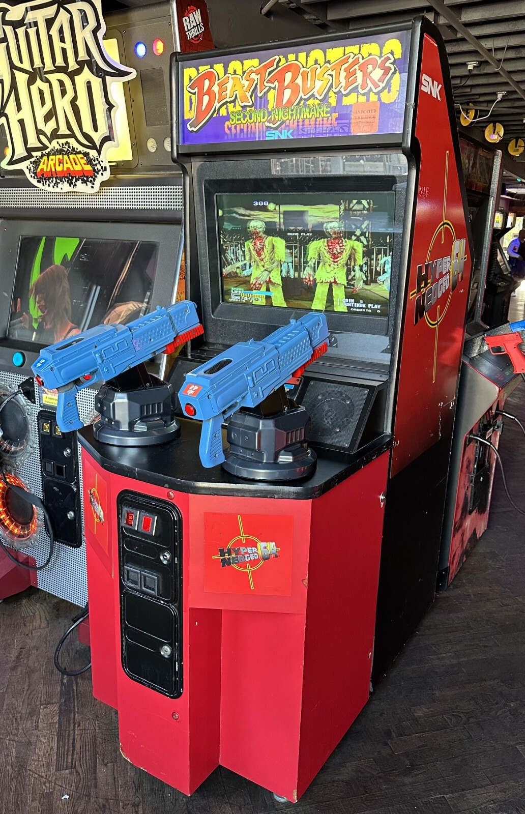 m41a Beast Busters: Second Nightmare Gun Pistol New Snk Neo Geo Hyper ...