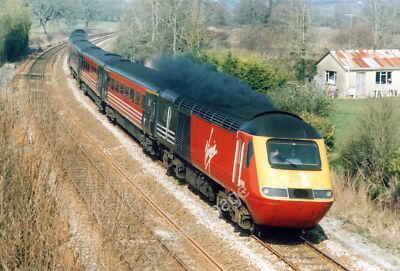 Railway Photo 12x8 Class 43 HST 43156 0652 ex YRK to PGN Kingskerswell ...