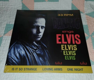 Danzig Sings Elvis Vinyl LP limited edition x- Misfits gatefold album ...