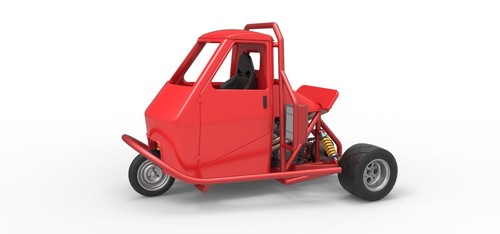 1:25-1:24 Scale Resin Ape Car Proto Model Kit, Un-assembled | eBay