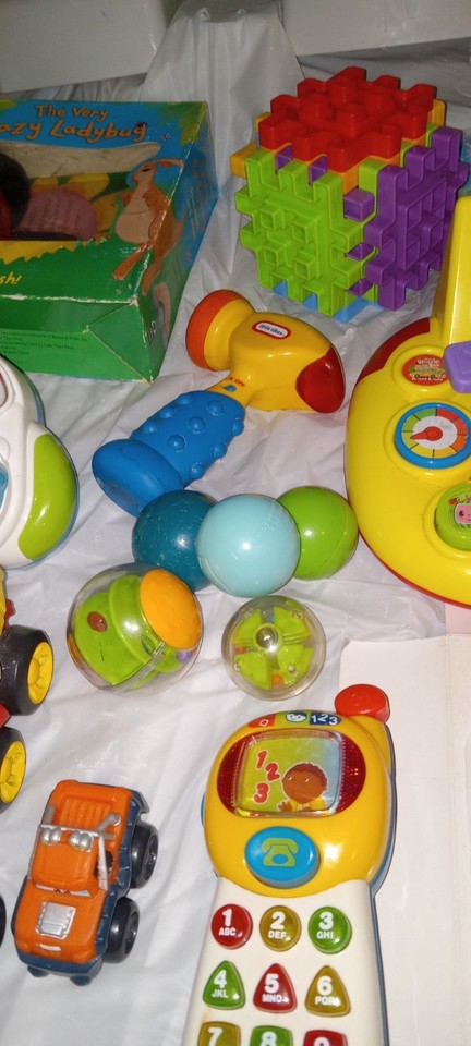 Lot of 35 Vtech Fisher-Price LeapFrog Developmental Baby Toddler ...