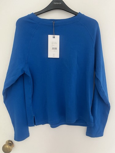 Hush Matilda Bright Blue Cotton Raglan Top Xs | eBay UK