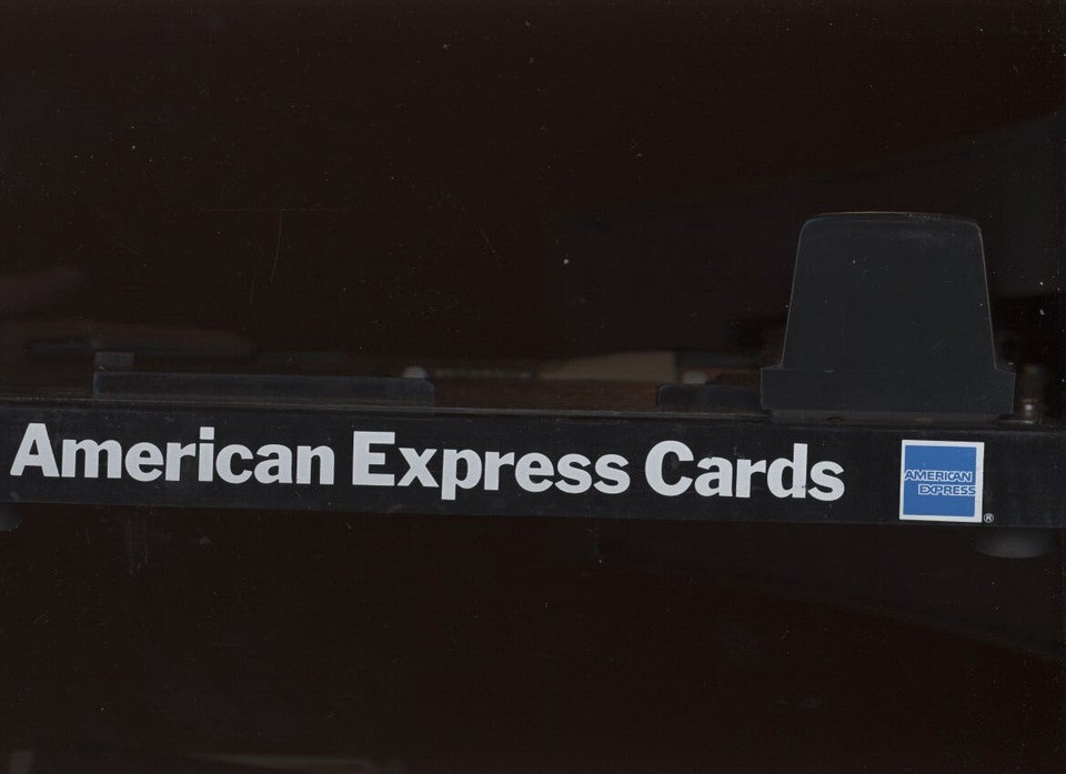 DATACARD ADDRESSOGRAPH FROM AMERICAN EXPRESS /SWIPE CREDIT CARDS ...