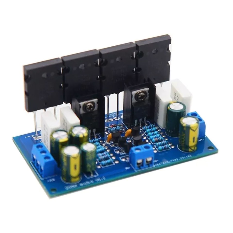 1 PC DC 35-60V 200W Mono Power Amplifier Board HiFi PCB Audio Amp ...