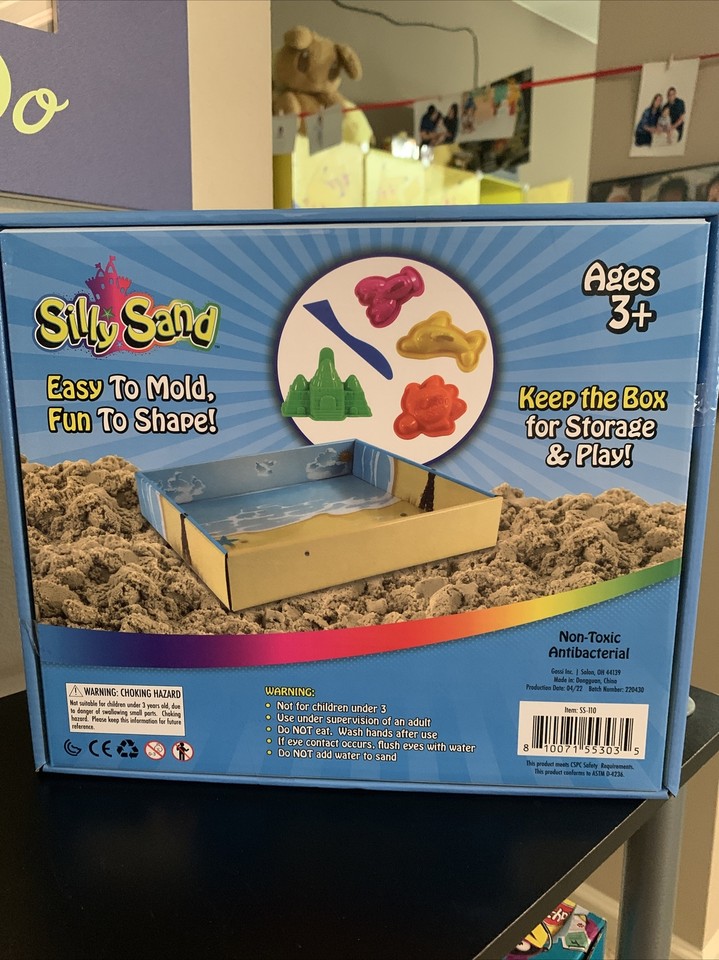 Silly Sand Magnetic Sand Fun Beach Set 3D Sandbox Series New Factory ...