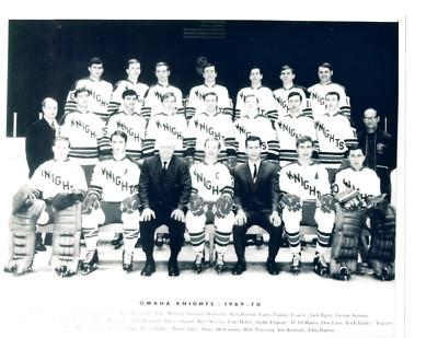 1969 1970 OMAHA KNIGHTS NEBRASKA 8X10 TEAM PHOTO HOCKEY NHL USA | eBay