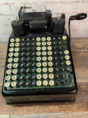 Cash Register, Adding Machines - Burroughs Portable Adding Machine