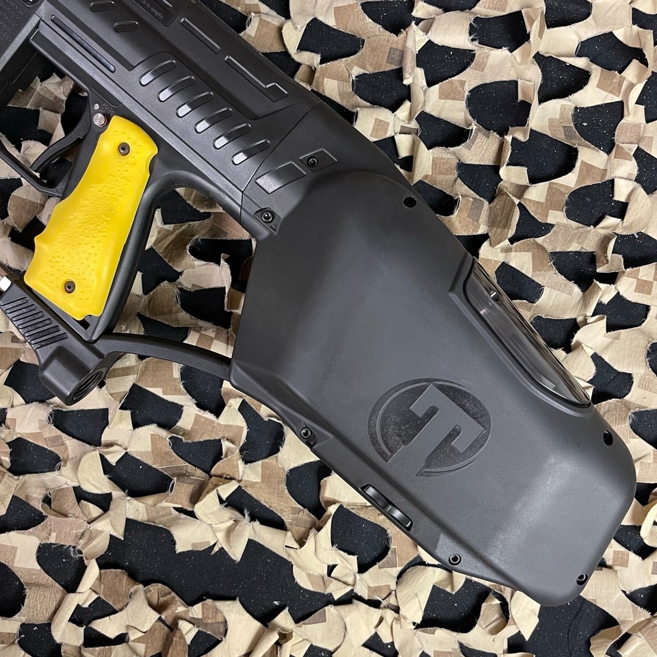 NEW Tippmann Raider Rental Paintball Gun - Black w/ Yellow Grips | eBay