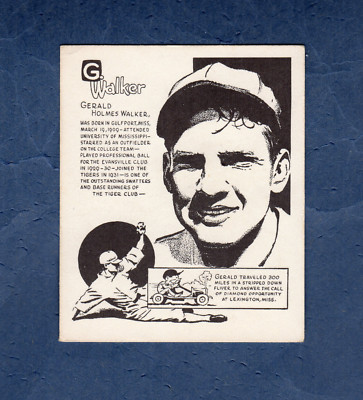GEE WALKER, Tigers | Vintage 1976 Midwest Sports Collectors Convention ...
