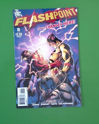 FLASHPOINT #5 VOL. 2 HIGH GRADE 1ST APP DC COMIC BOOK TS76-24 | eBay Australia