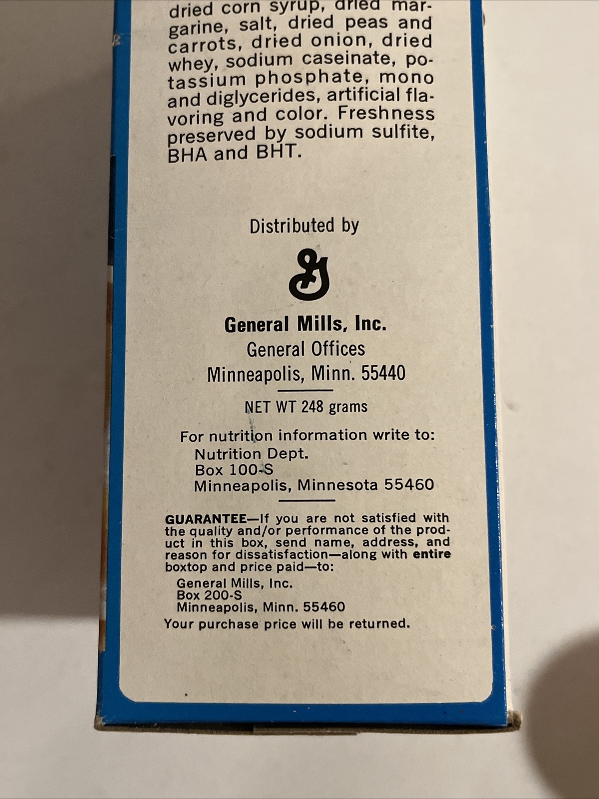 Vintage 1970s Box Of Betty Crocker Tuna Helper NOS Full Unopened | eBay