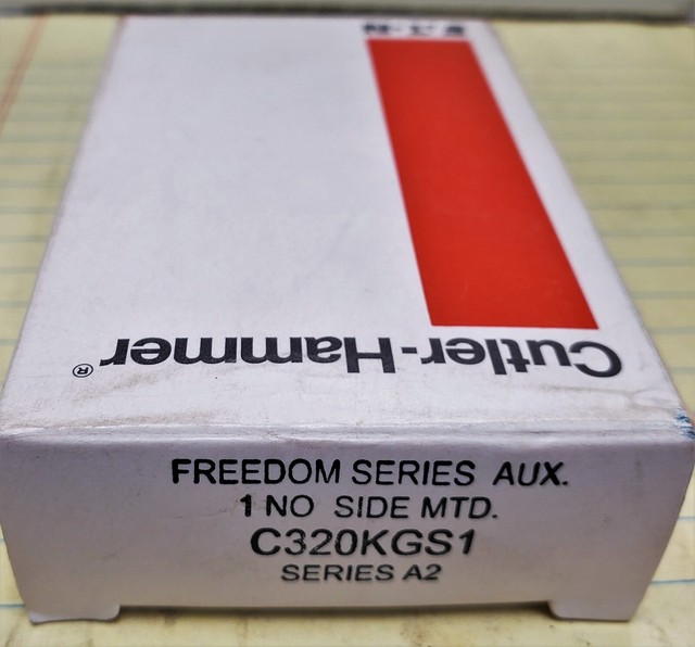 Eaton / Cutler-Hammer C320KGS1 Contactor Auxiliary Contact Pilot Rated ...