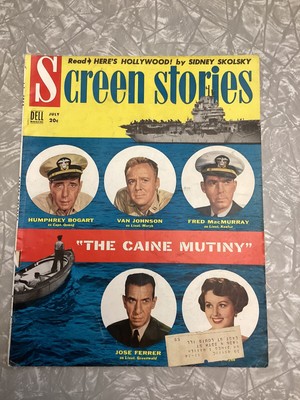 SCREEN STORIES July 1954 Bogart John Wayne Susan Hayward | eBay