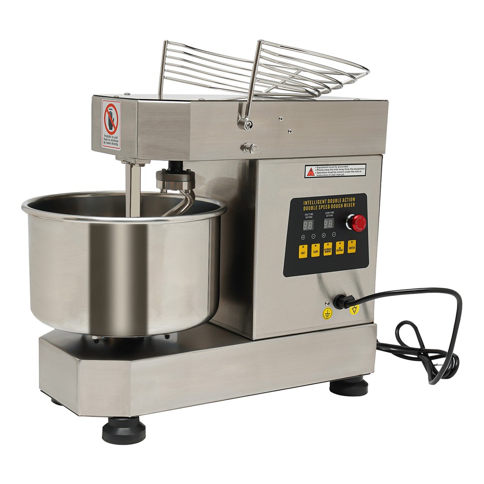 12Qt 2-Speed Commercial Food Mixer Electric Dough Mixer Pizza Bakery ...