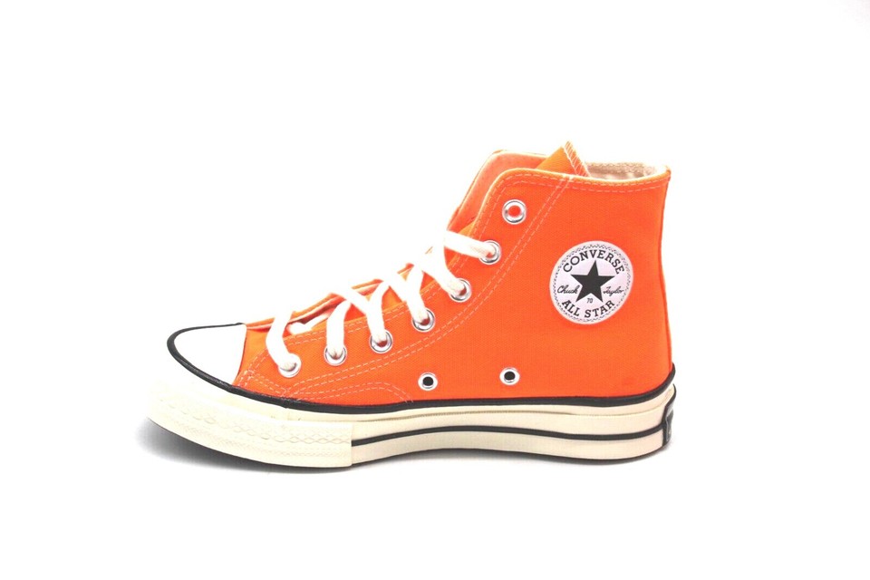 CONVERSE CHUCK 70 HI TOTAL 167700C TOTAL ORANGE/EGRET SNEAKER UNISEX | eBay