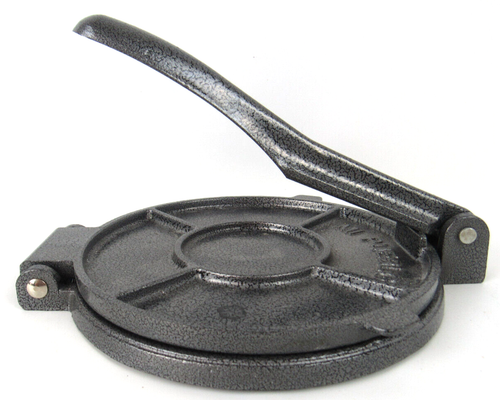 MI PUEBLO 7.5" Tortilla Press Heavy Cast Iron Empanadas Arepas ...