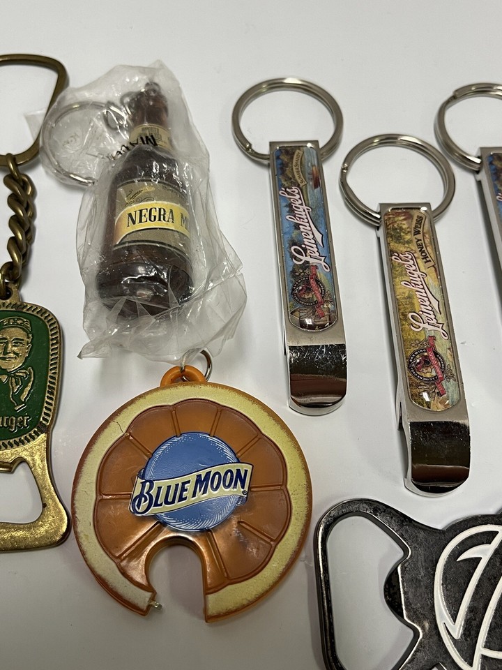 Beer keychain lot Samuel Adams, Leinenkugel, & more | eBay