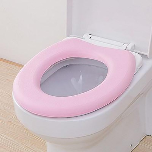 Home O-Type EVA Toilet Closestool Cover Mat Soft Warmer Lid Cushion Pad ...