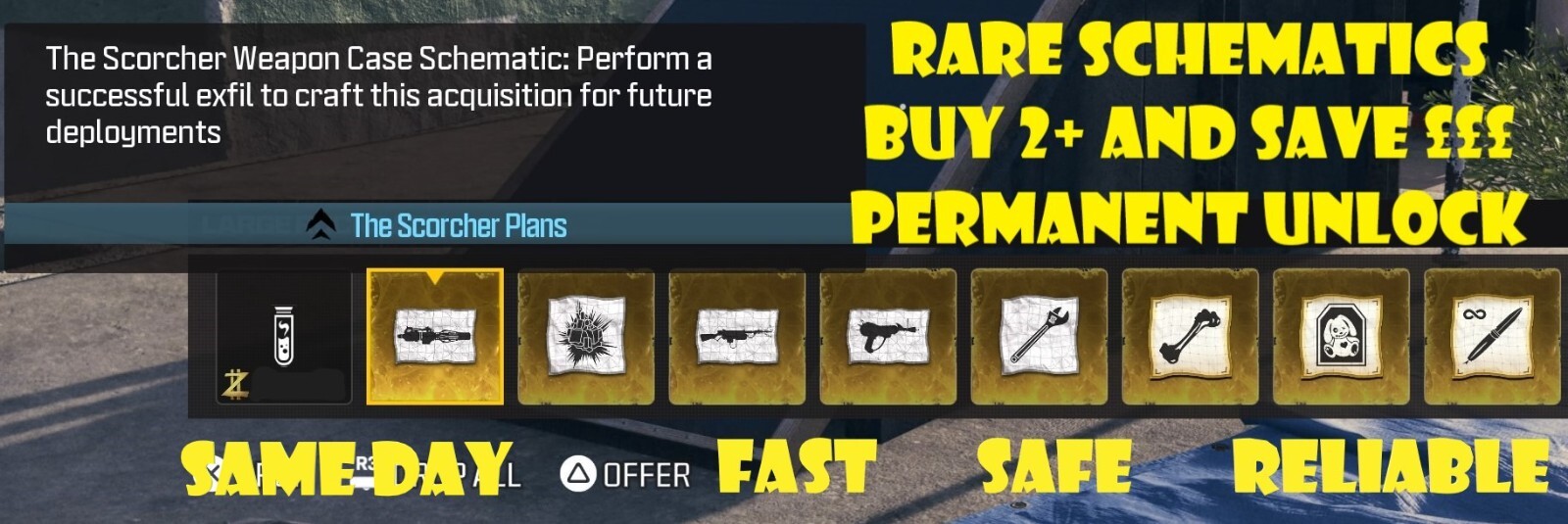 Call Of Duty: Modern Warfare III Zombies RARE Schematics (Plans) MW3 ...