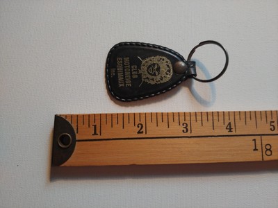 * RARE 70s eskimo inuit arctic snowmobile club motoneige KEYCHAIN RING ...
