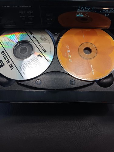 Philips CDR785 3-CD CHANGER CD-R/RW Recorder/Player TESTED WORKS 90% ...