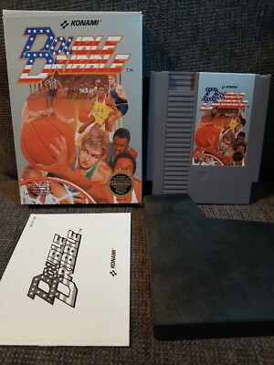Double Dribble Basketball Konami Nintendo NES CIB Complete in Box | eBay