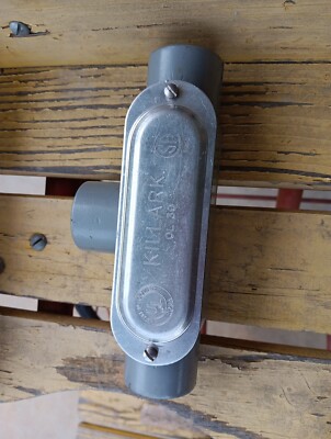 NEW KILLARK OT-3 CONDUIT BODY 1" With COVER PLATE AND SCREWS | eBay