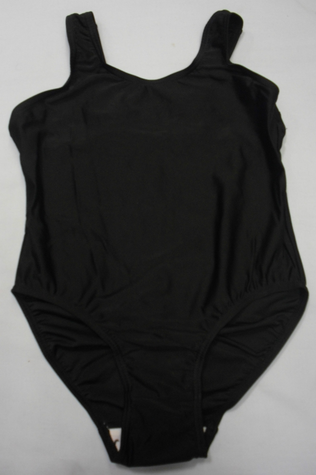 Girls Kids Child Swim Swimming Wear Black Plain Costume Cozzy School ...
