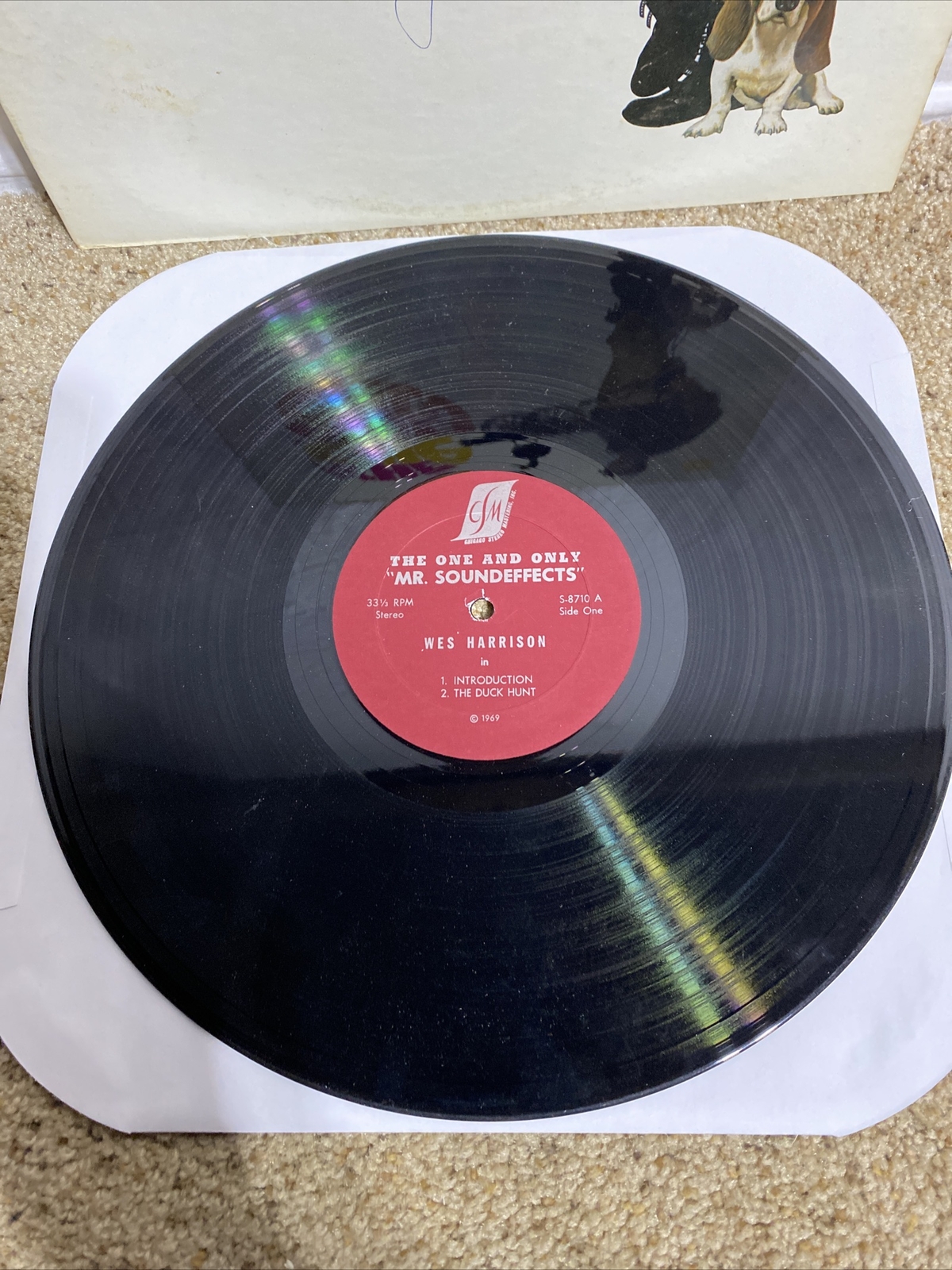 33 rpm vinyl autographed wes harrison | eBay