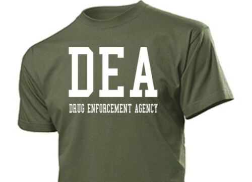 Fun T-Shirt Dea Drug Enforcement Agency S-XXL Nsa Cia Fbi Police | eBay ...