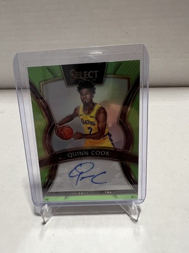 2019-20 Panini Select Quinn Cook Autograph Auto /99 Green | eBay