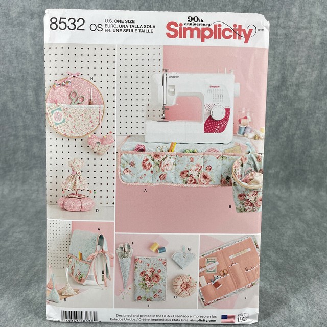 Simplicity 8532 Vintage Inspired Sewing Room Accessories Uncut Pattern ...
