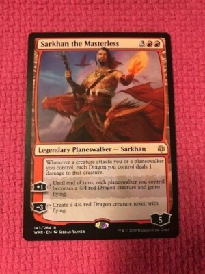 Sarkhan, the Masterless Magic The Gathering | eBay