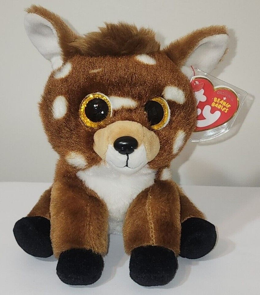Ty Beanie Baby - BUCKLEY the Baby Deer (6 Inch) 2020 NEW - MINT with ...