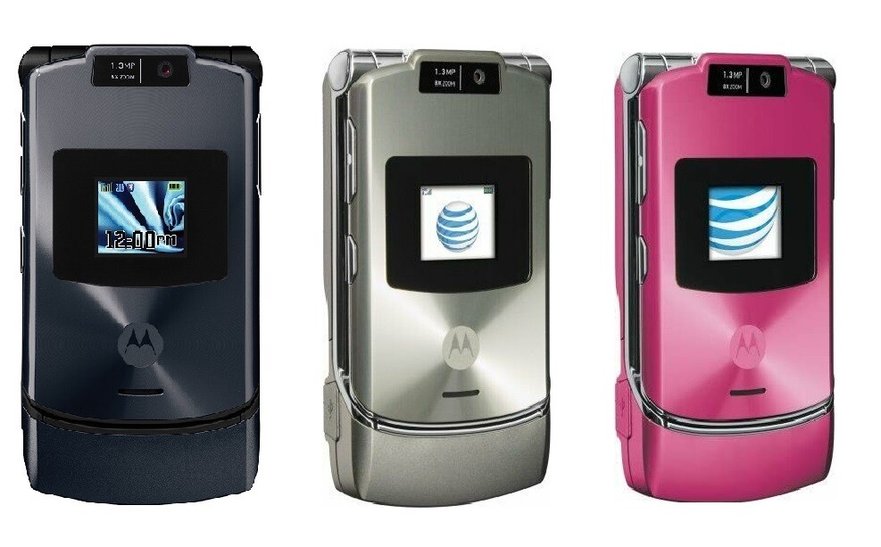 Motorola Razr Pink