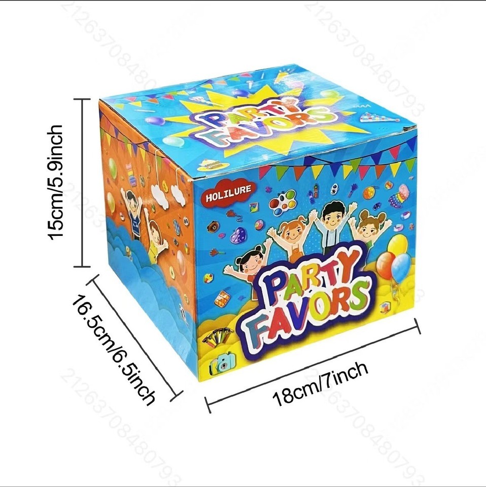 Mega Fidget Toy Assortment 206 Pcs Pop Tubes Sensory Toys Party Favors ...