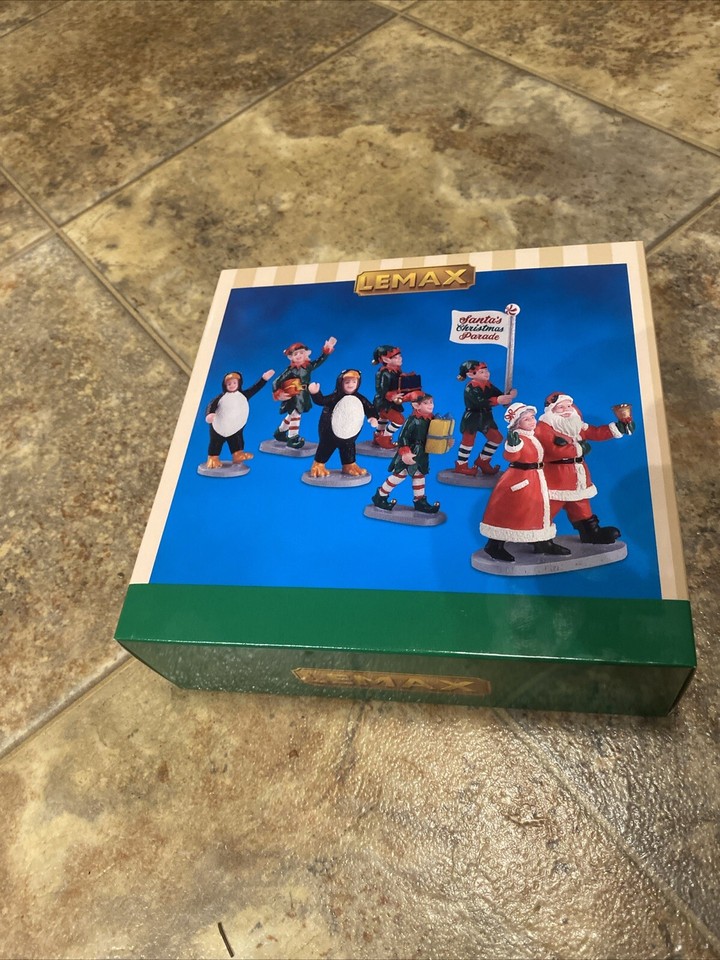 Lemax - Santa's Elf Parade-7 Piece Holiday Village Set | eBay