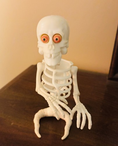 Vintage 1984 Kenner Real Ghostbusters Bad To The Bone Skeleton Ghost ...