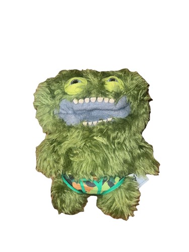 Fuggler Plush Budgie Underwear Funny Ugly Monster Green Fuzzy Monster ...
