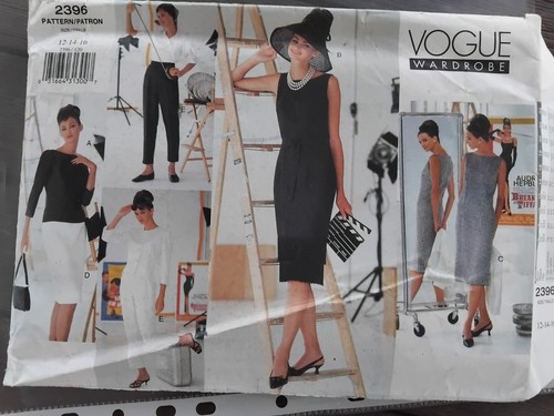 Vogue Wardrobe 2396 Audrey Hepburn . 12,14,16 uncut .RARE. .year 2000 ...