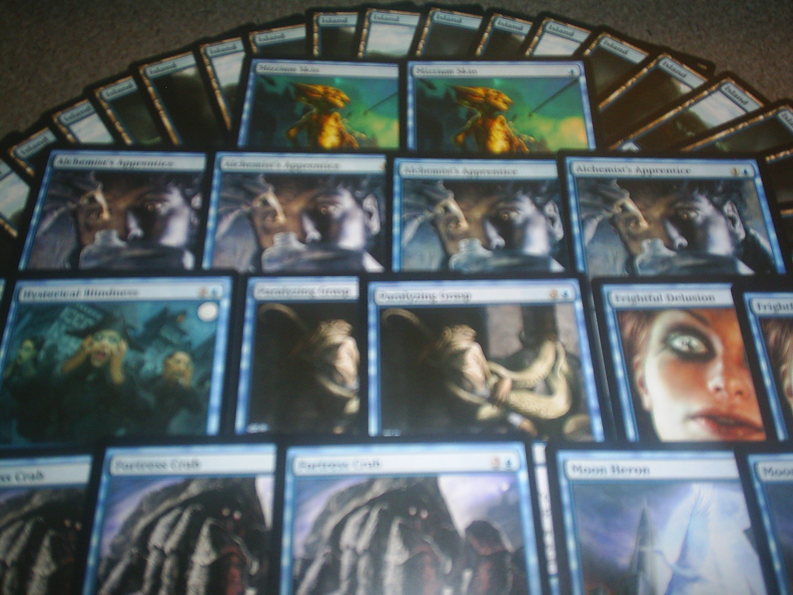 MTG Magic CONJURED CURRENCY DECK Tower Geist RTR Voidwielder Runewing ...