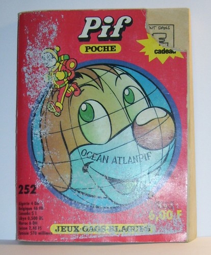 Nr. 252 C Buch Streifen Comic Made IN Frankreich Arnal 162 Seiten Pif ...