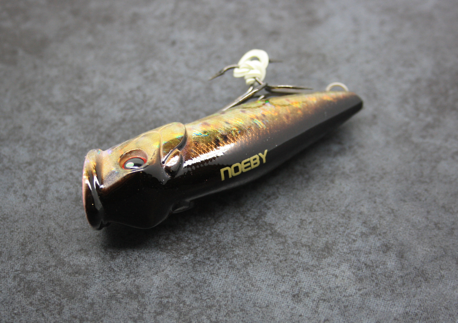 80mm Surface Popper, NOEBY, Hard Body Lure, Top Water Poppers Bass Cod ...