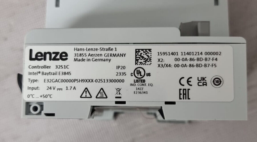 Lenze Controller 3251C E32GAC00000P5H9XXX-02S13300000 | eBay