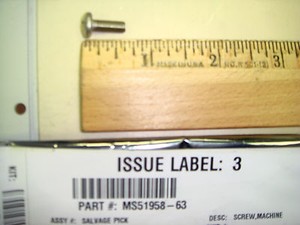 New MS51958-63 10/32 X 1/2 Phillips Pan Head 18/8 Stainless Steel ...