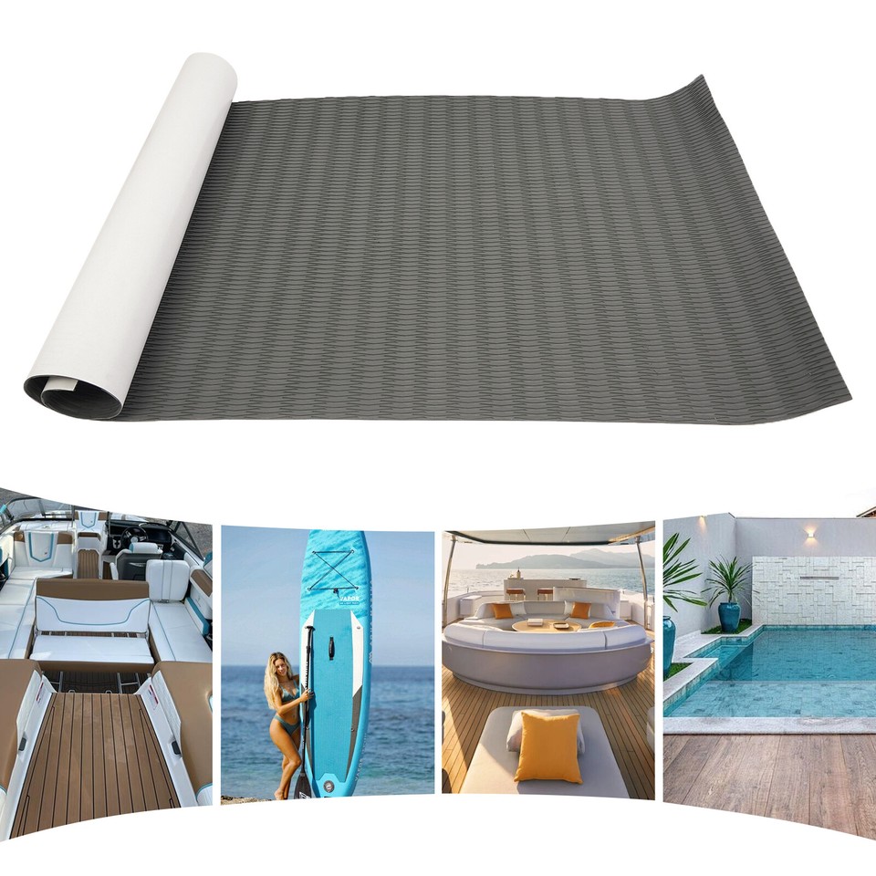 EVA Boat Decking Marine Flooring Mat 2.4*1.15m Boat Floor Mat Sheet Pad ...
