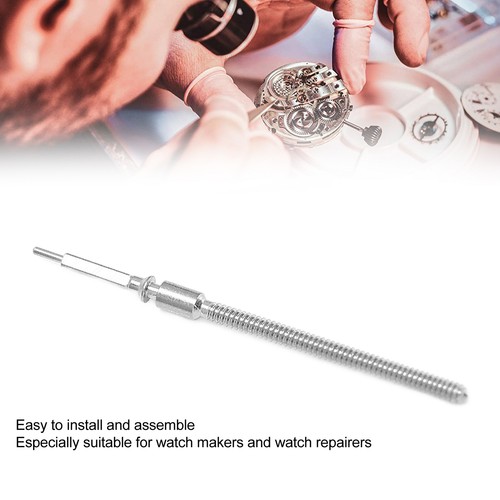 Replacement Watch Metal Winding Stem Stainless Steel Watch Crown Spring ...