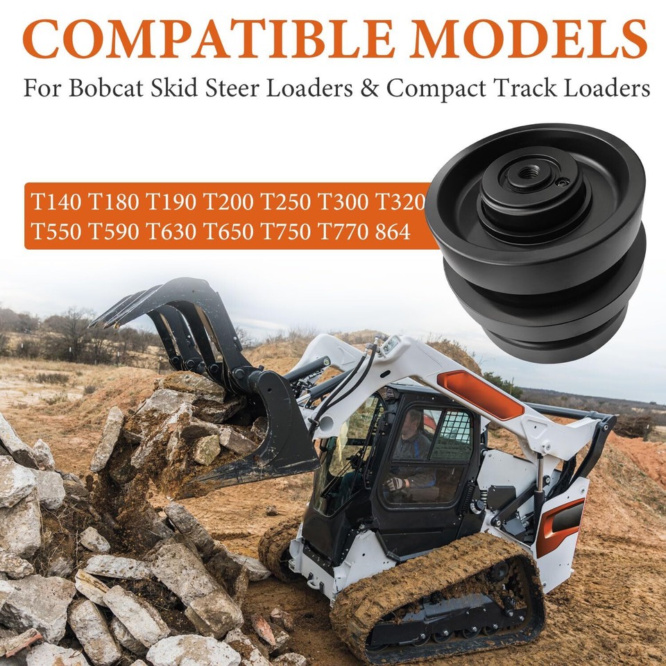 New Track Roller 6689371 For Bobcat T190 T200 T250 T300 T320 T550 T590 ...